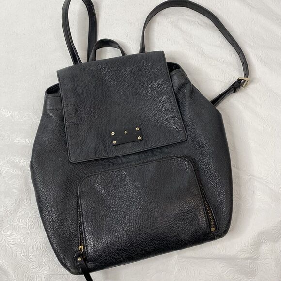 kate spade | Bags | Kate Spade Black Leather Cobble Hill Charley ...